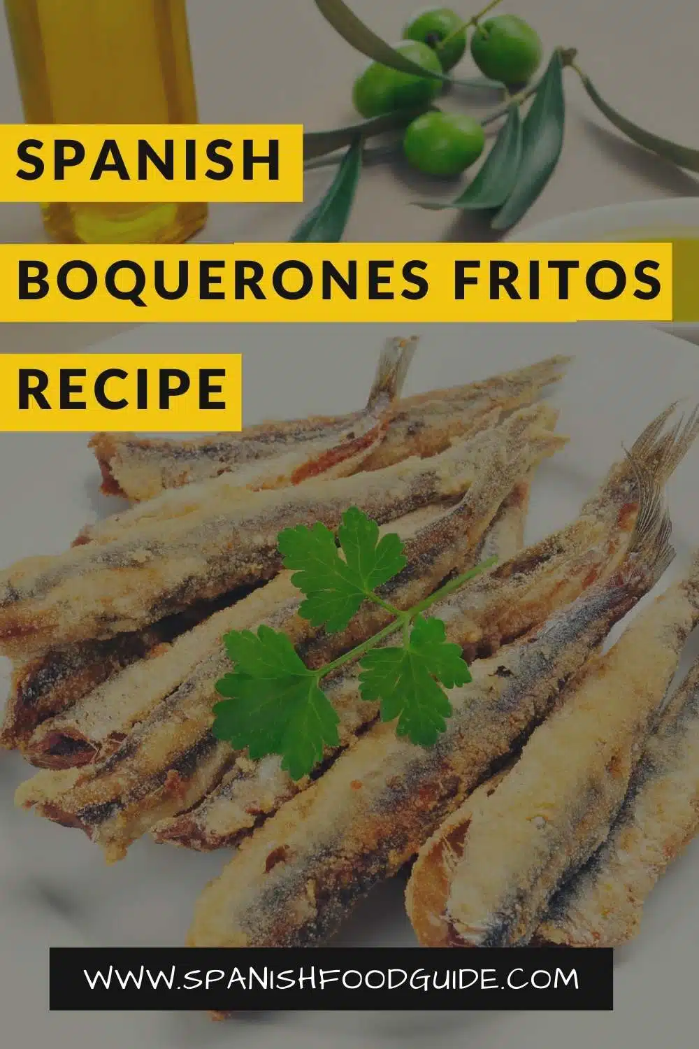 Receta de Boquerones Fritos Españoles